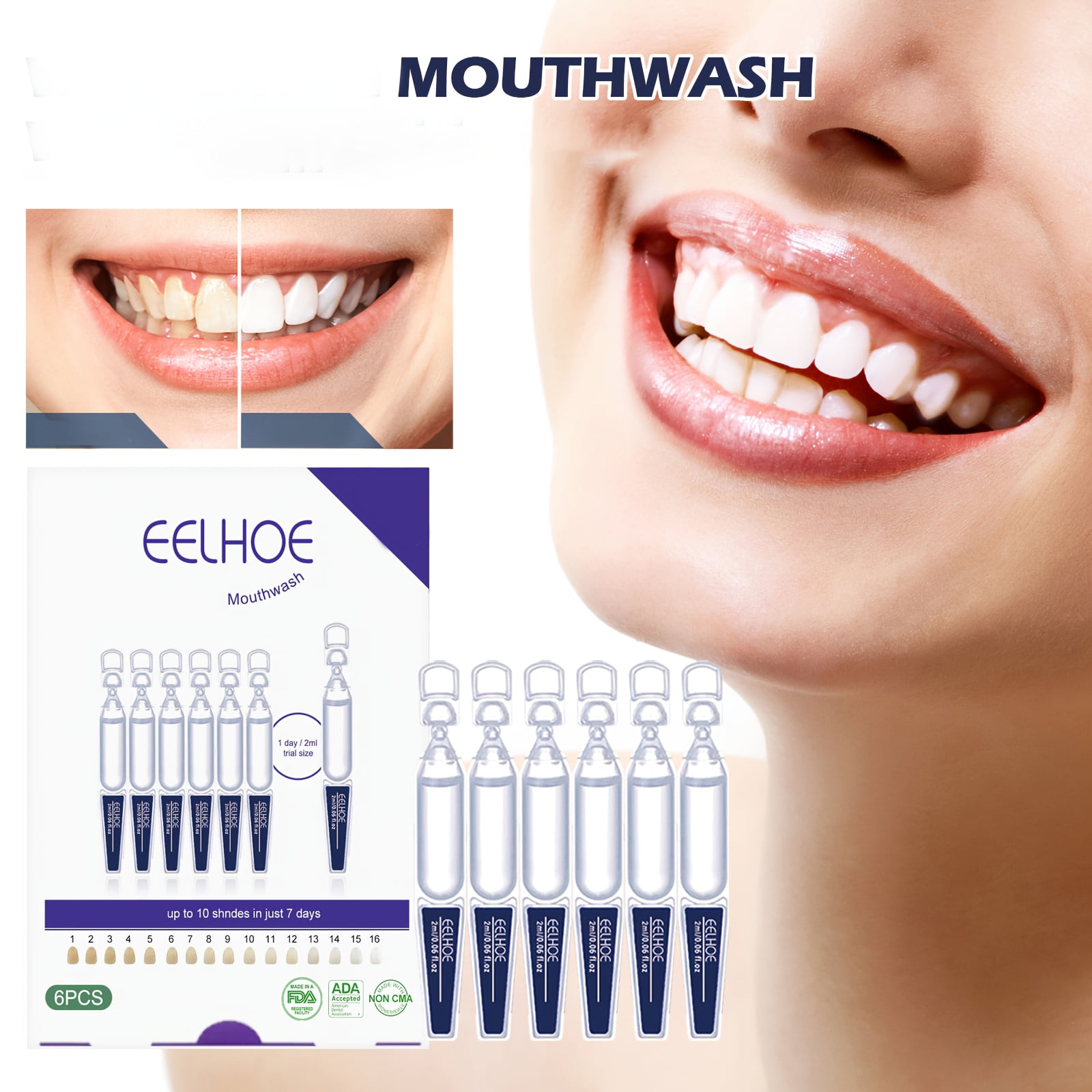 [Clean Teeth Like Jade, Breath Like Orchid]High-end Care Mouthwash ...
