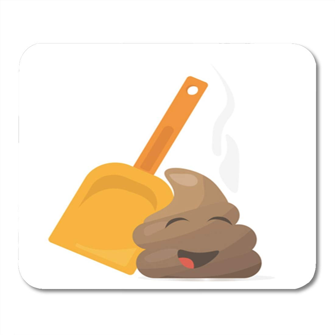 Clean Up After Your Pet with Cartoon Kawaii Poop Emoticon Emoji Great ...