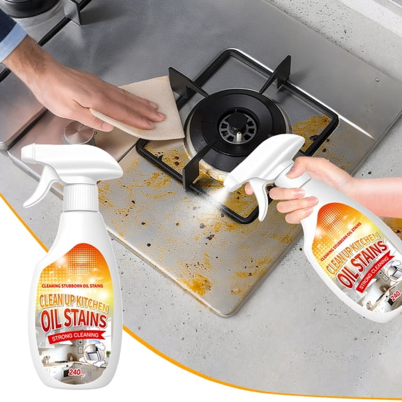 Clean Up Kitchen Oil Stains