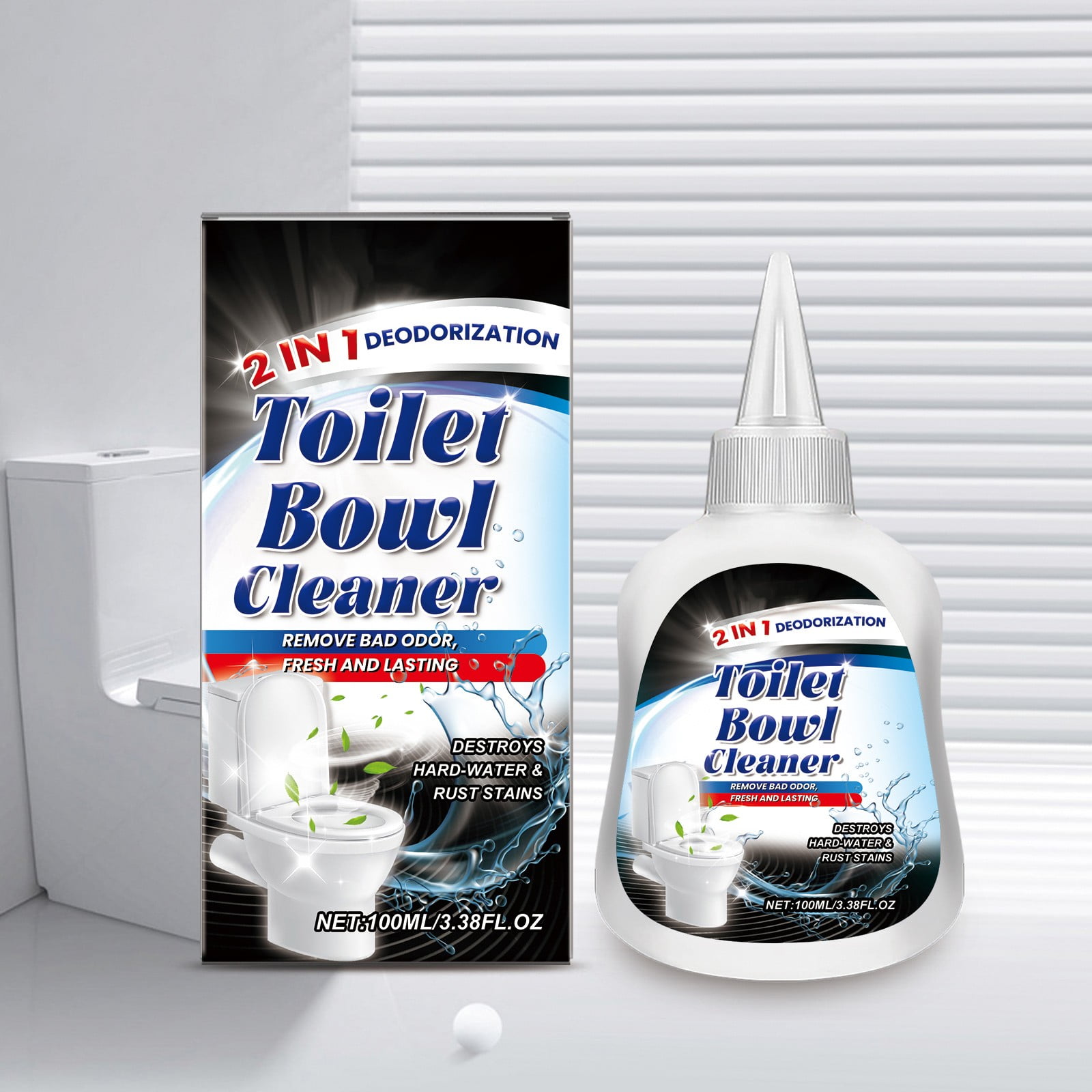 Clean It Up! Toilet Cleaner Makes The Toilet Stubborn Stains And Scale ...
