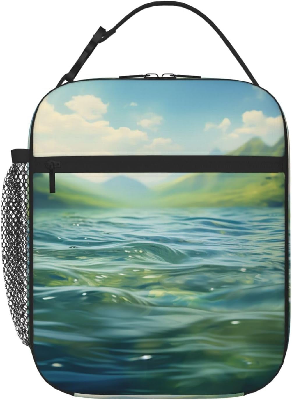 Clean Water Lunch Bag for Women Men Reusable Insulated Lunch Box ...