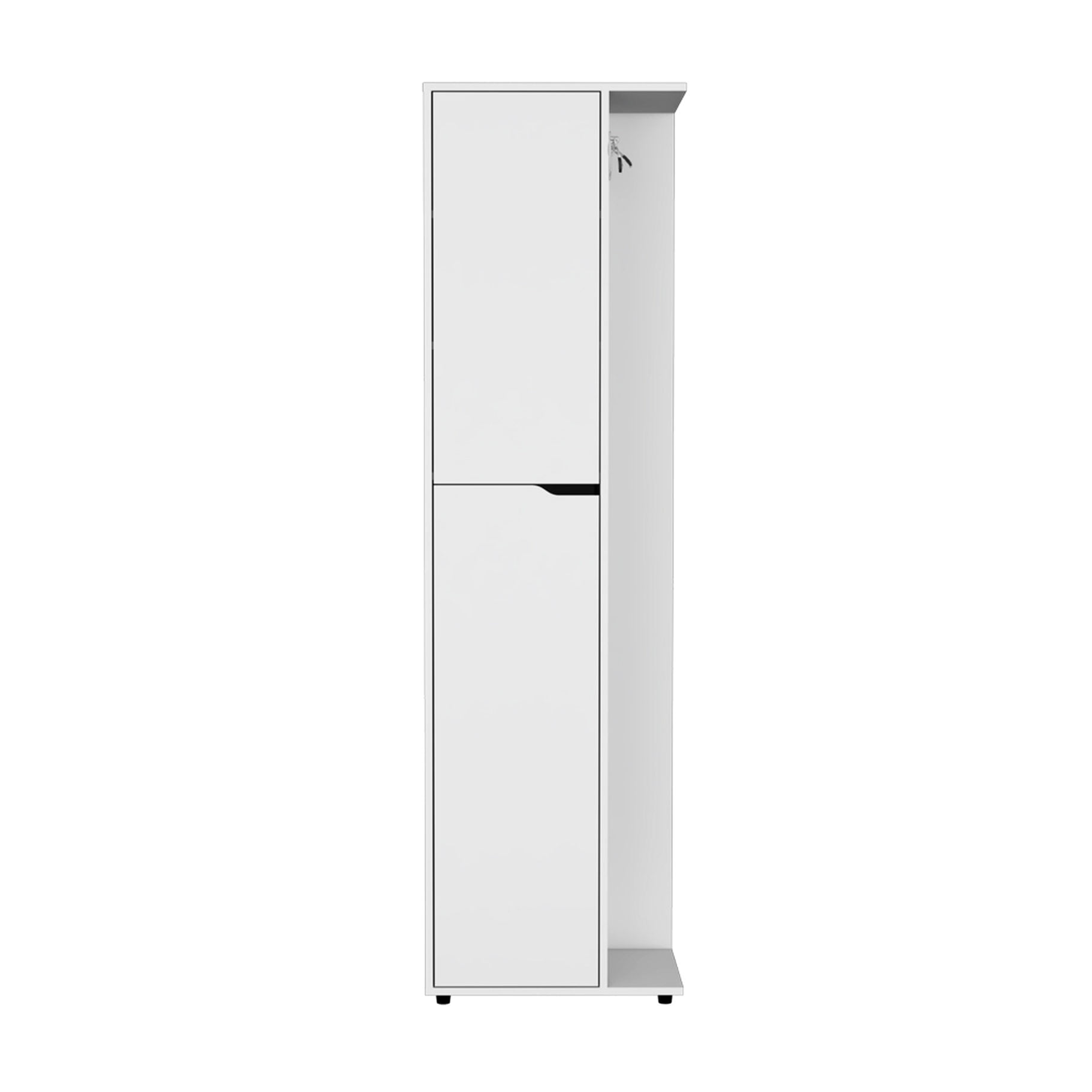 Clean White Color - Tall Space for Cleaning Equipment - Home Cleaning ...