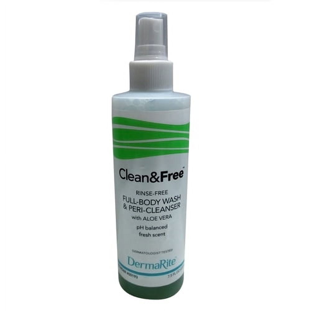 DermaRite Clean and Free Full Body Wash, Peri Cleanser, Aloe Vera Scent ...