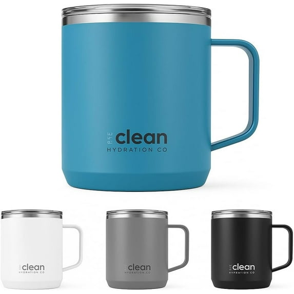 Clean bottle | Pristine Sips Insulated Stainless Steel Coffee Mug | Ceramic Inner Coating | No ...