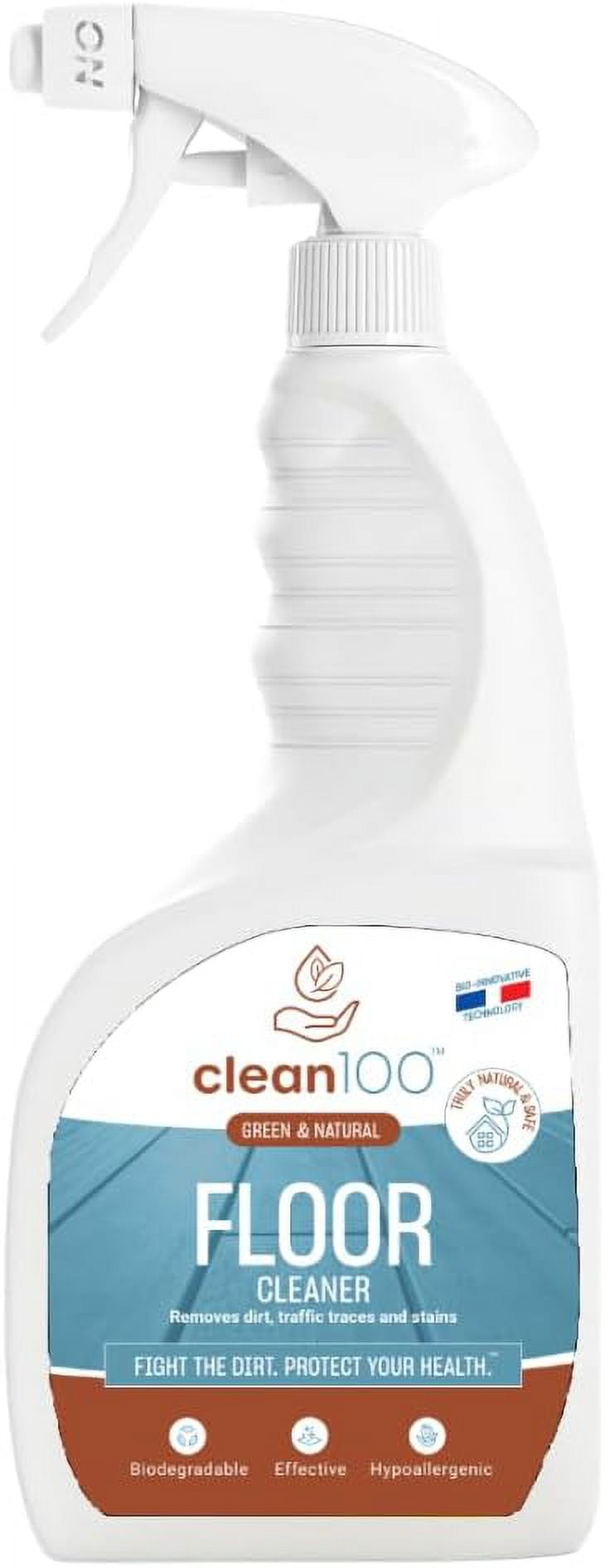 Clean100 Floor Cleaner All Purpose Cleaning Spray & Stain Remover 100% ...