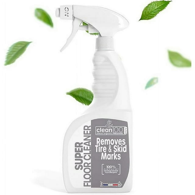 Clean100 Garage Degreaser Spray 100% Natural Floor Cleaner & Driveway ...