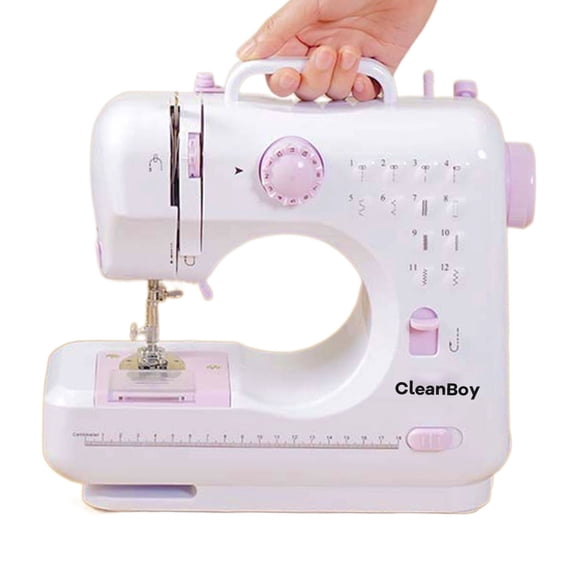 CleanBoy Sewing machines, Sewing Machine Portable mini Electric Sewing ...