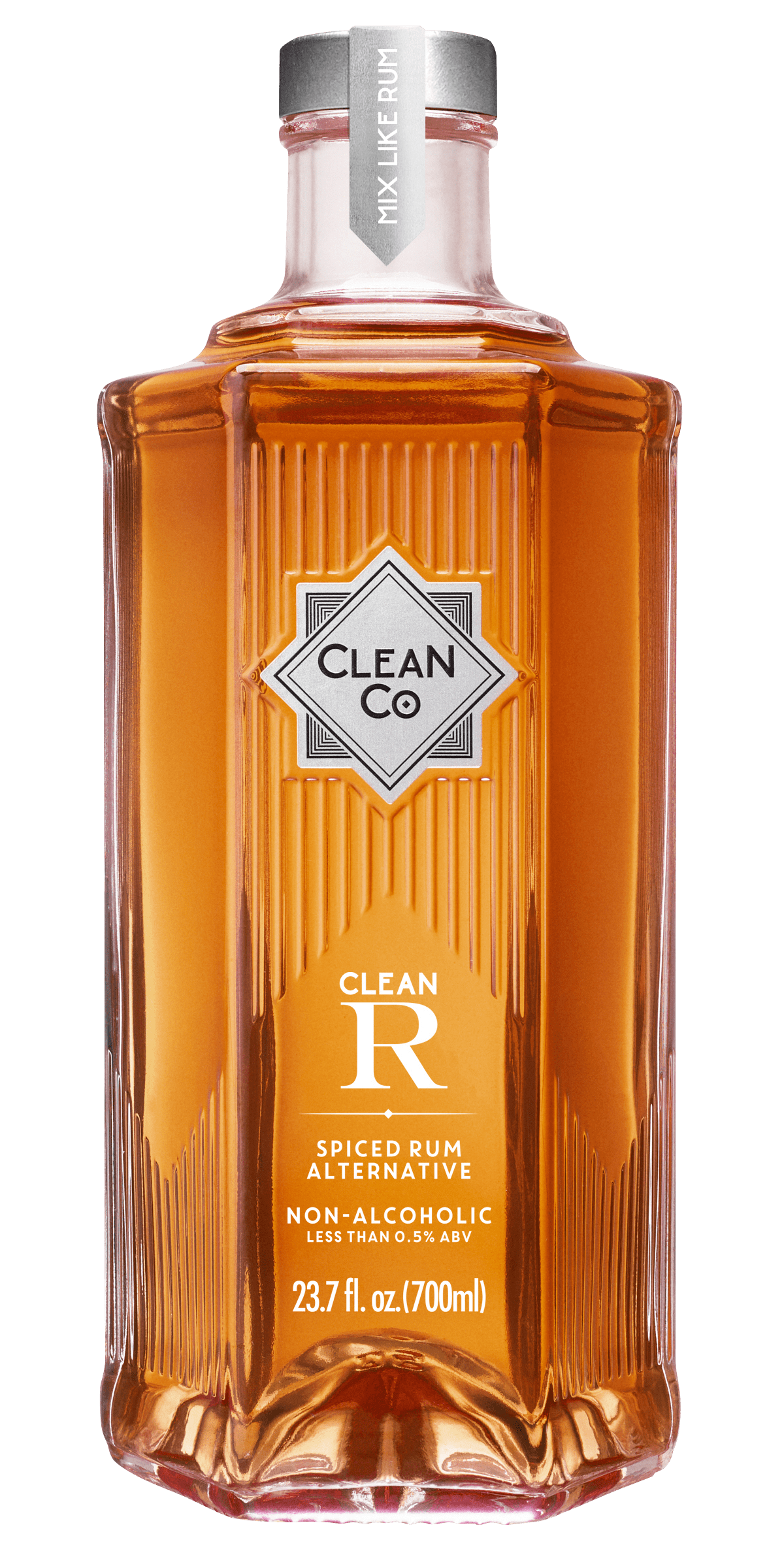 CleanCo CLEAN R, Non-Alcoholic Spiced Rum Alternative, 23.7 fl oz ...