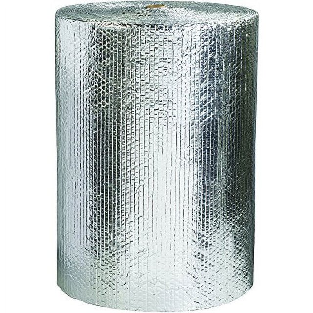 CleanItSupply Cool Shield Bubble RLs, 24" x 125', Silver, 1/EA (INR24 ...
