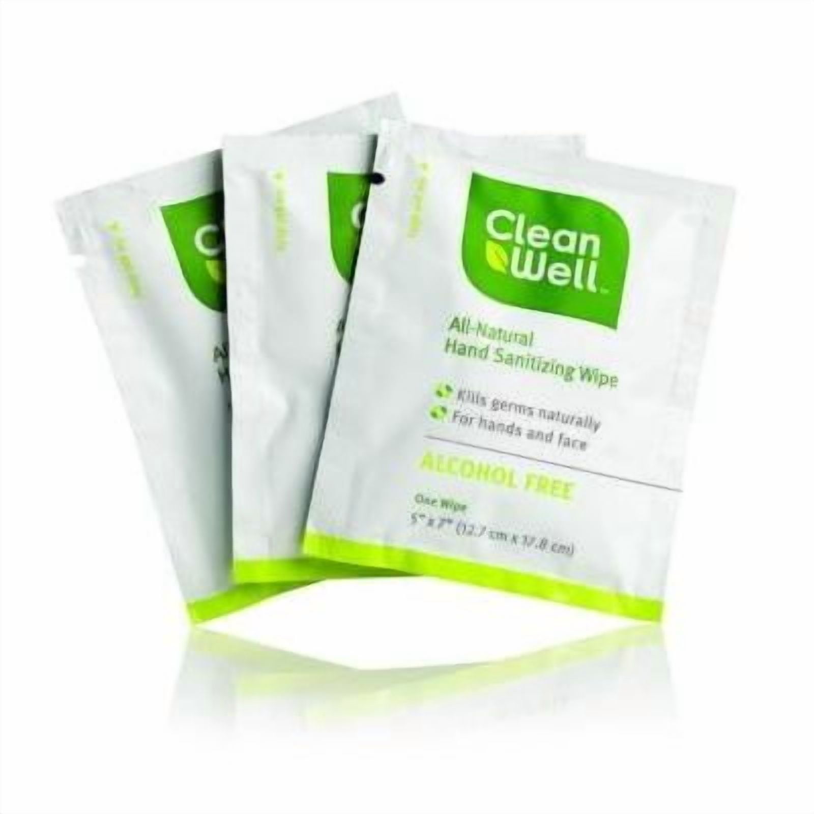 CleanWell All-Natural Hand Sanitizing Wipes, Original, 40 Ct - Walmart.com