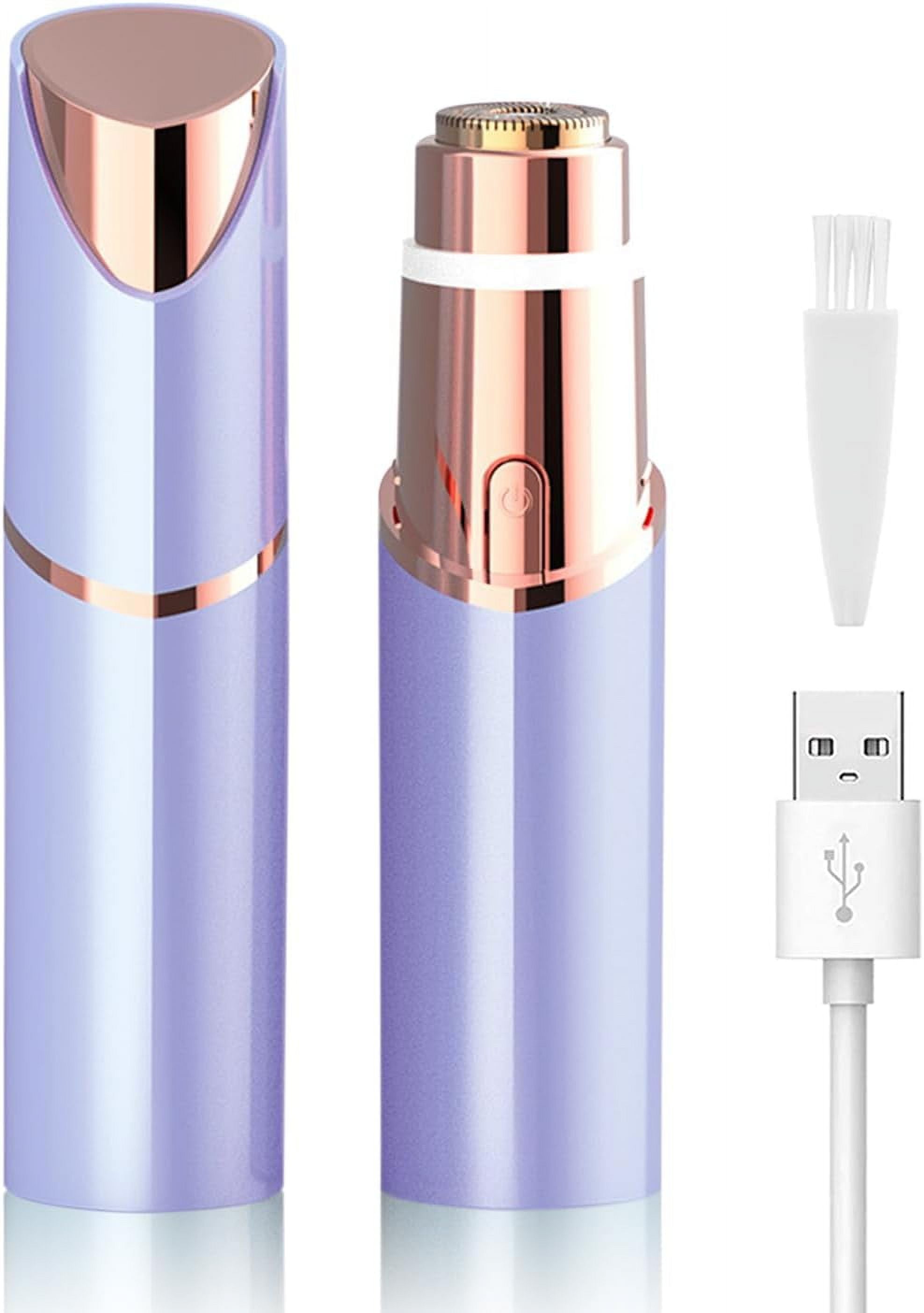 CleanX Facial Hair Removal for Women, Portable Lady Hair Shaver ...