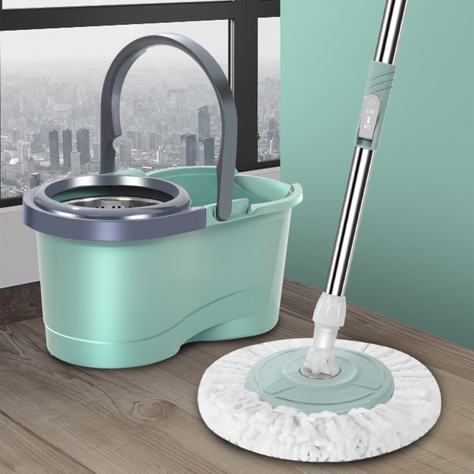 Cleanance Under 10$! New Scratch Mop Mops For Floor Cleaning Home Set ...