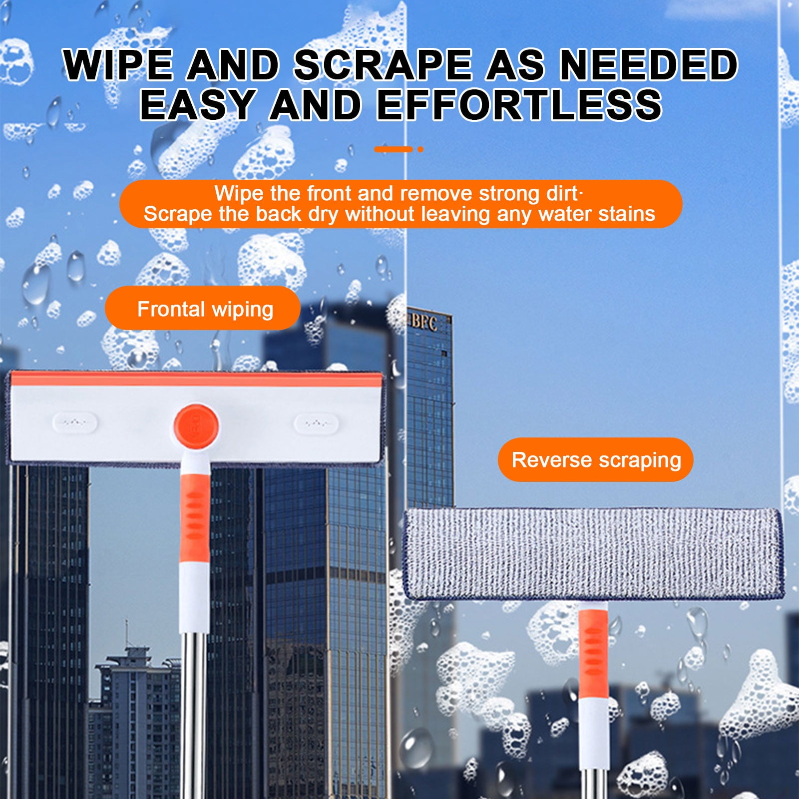 Cleanance Under 10$! Glass Wiper,Mops For Floor Cleaning Dual Purpose ...