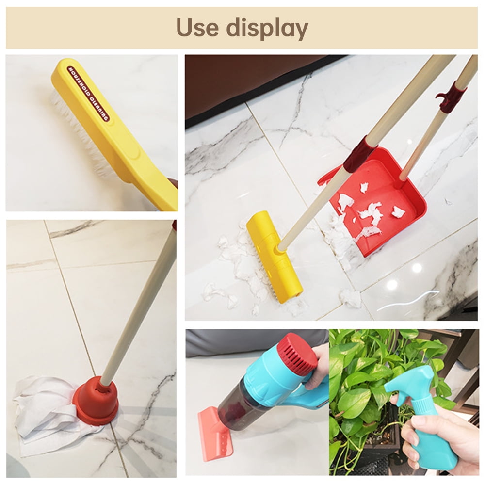 Cleaner,Bucket Brush Toy Toddler Play Set With Toy Real Set Kids With ...
