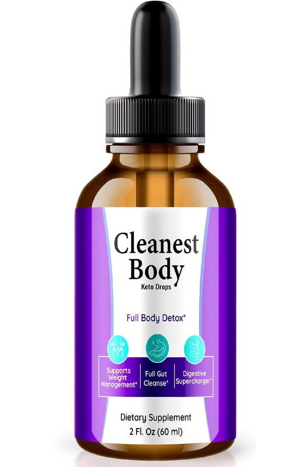 Cleanest Body Drops, Organic Detox Formula for Overall Health, Body ...