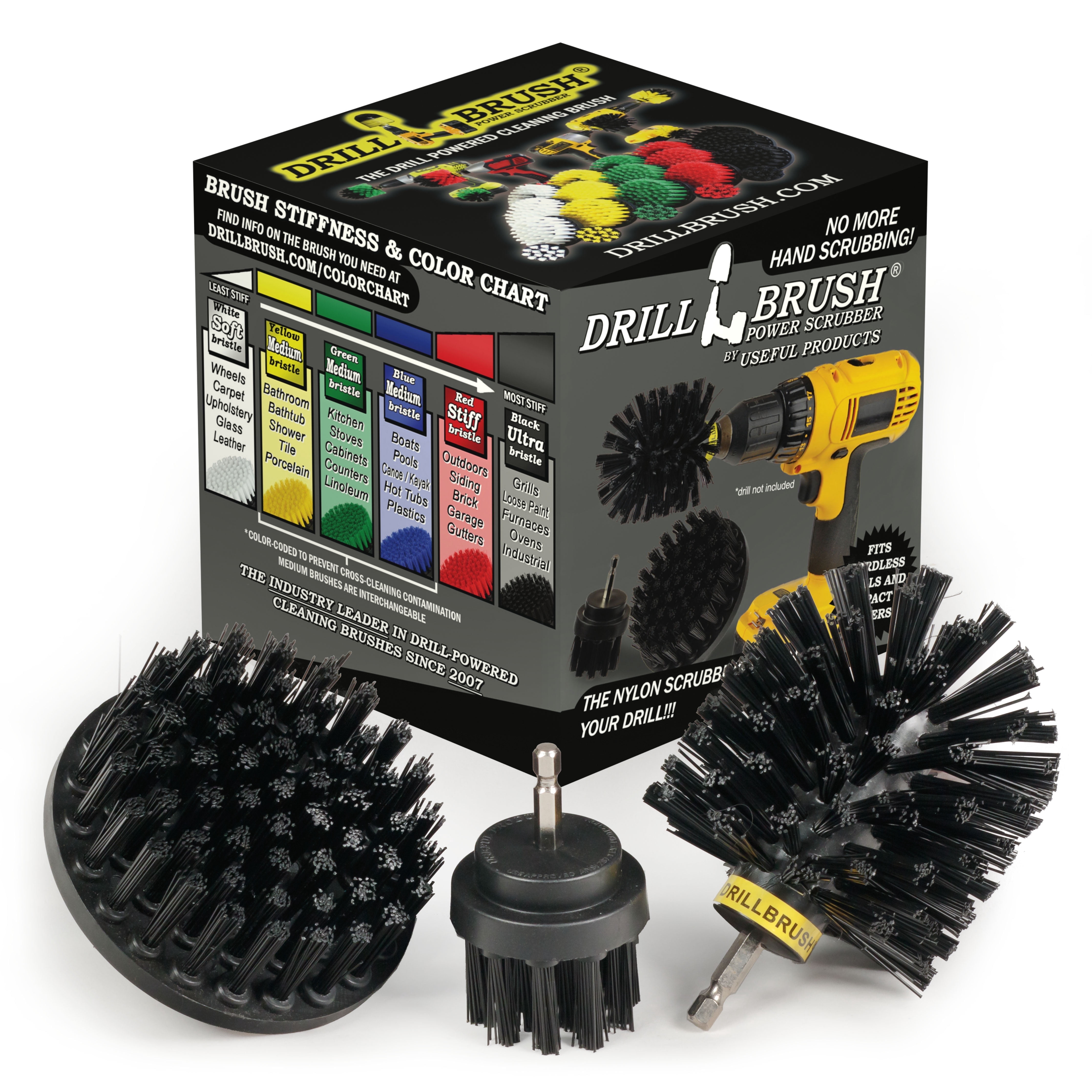 Cleaning Accessories - Industrial Brush - Baked on Food Remover ...