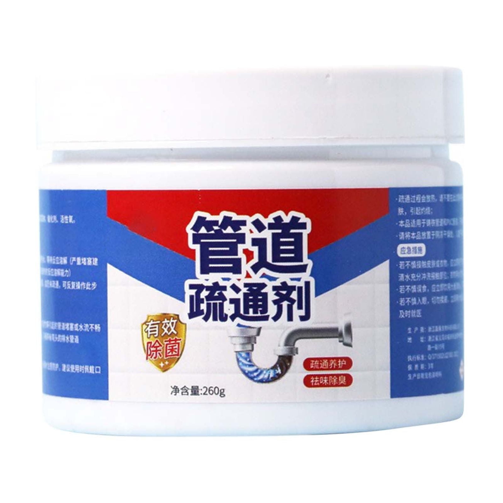 Cleaning Agent for Clogs Powerful Drain Opener Unclogs Bathroom Kitchen ...