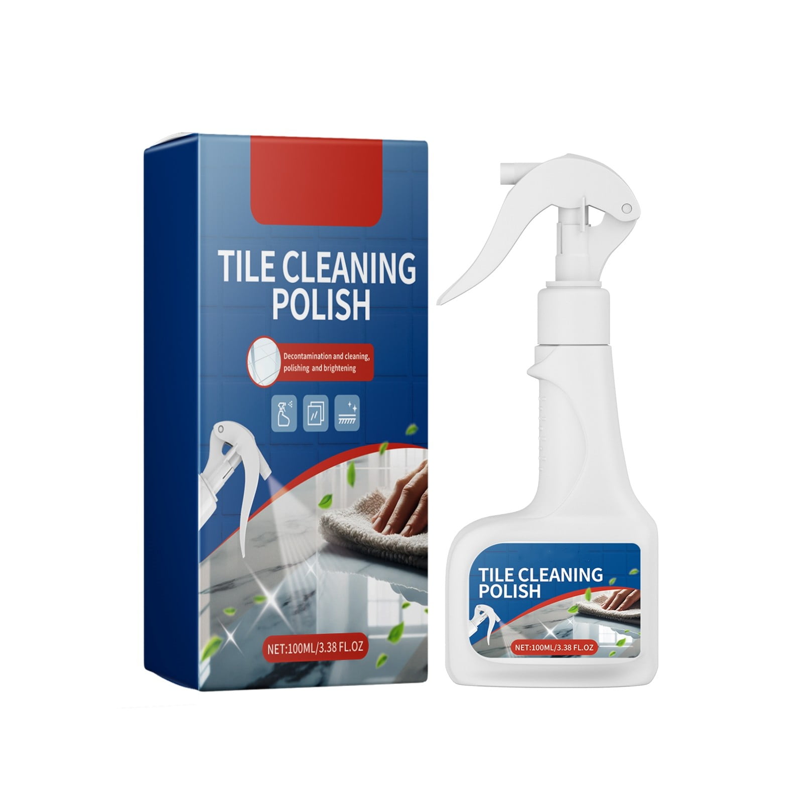 Cleaning Agents Tile Cleaning Polish Fast Acting No Scrub Bathroom