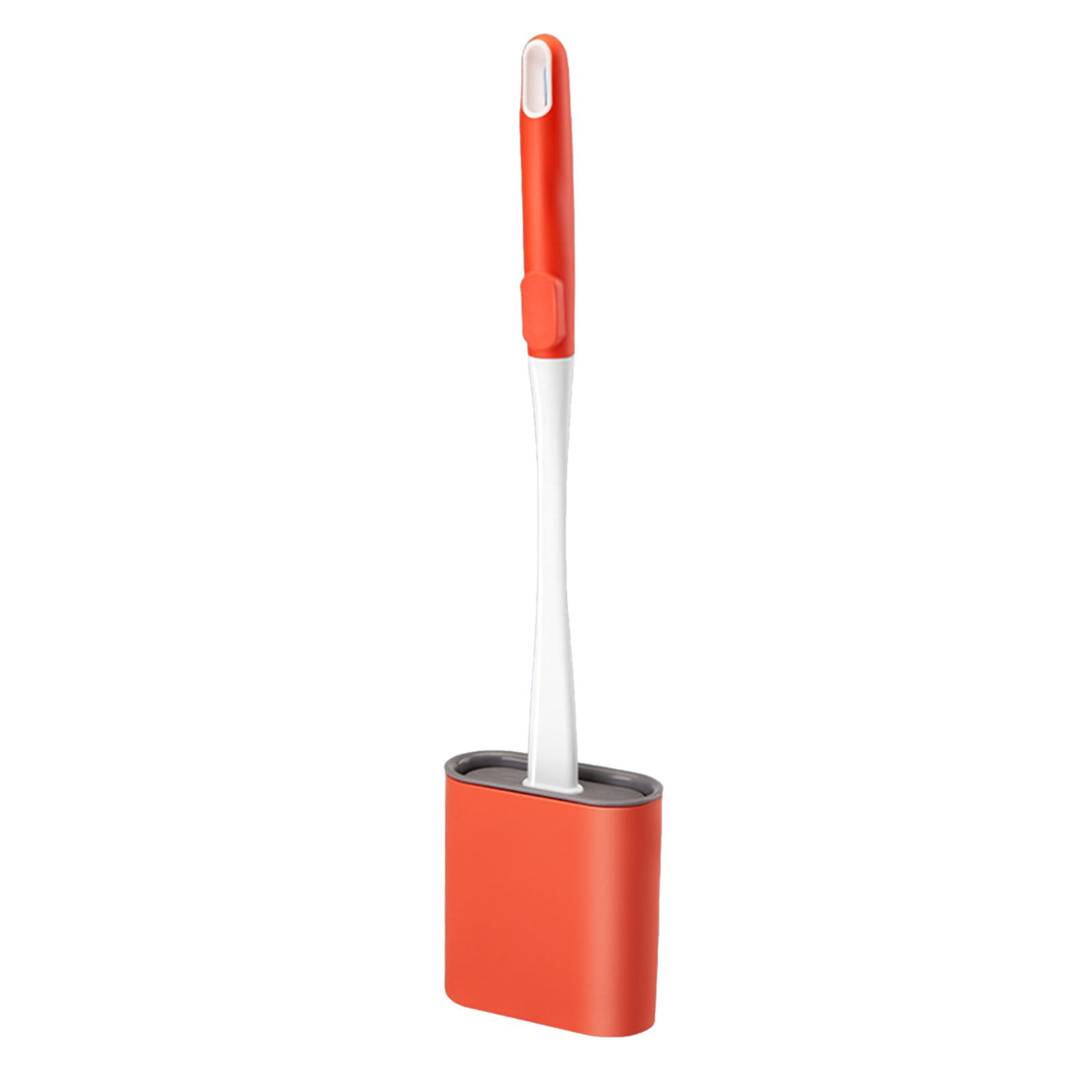 Cleaning Brush Bathroom Toilet Brush with Tray Flexible Design for and ...