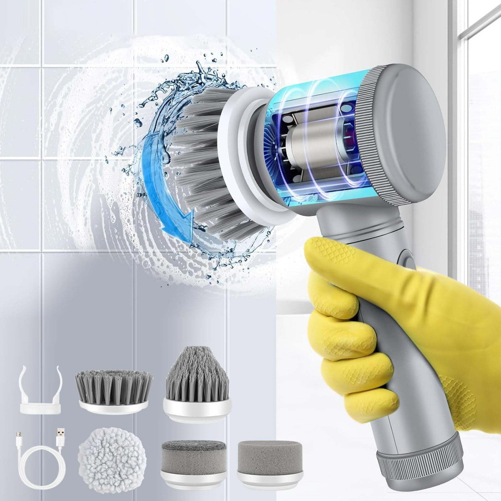 Cleaning Brush Celebration Activ Electric Scrubber Electric Cleaning ...