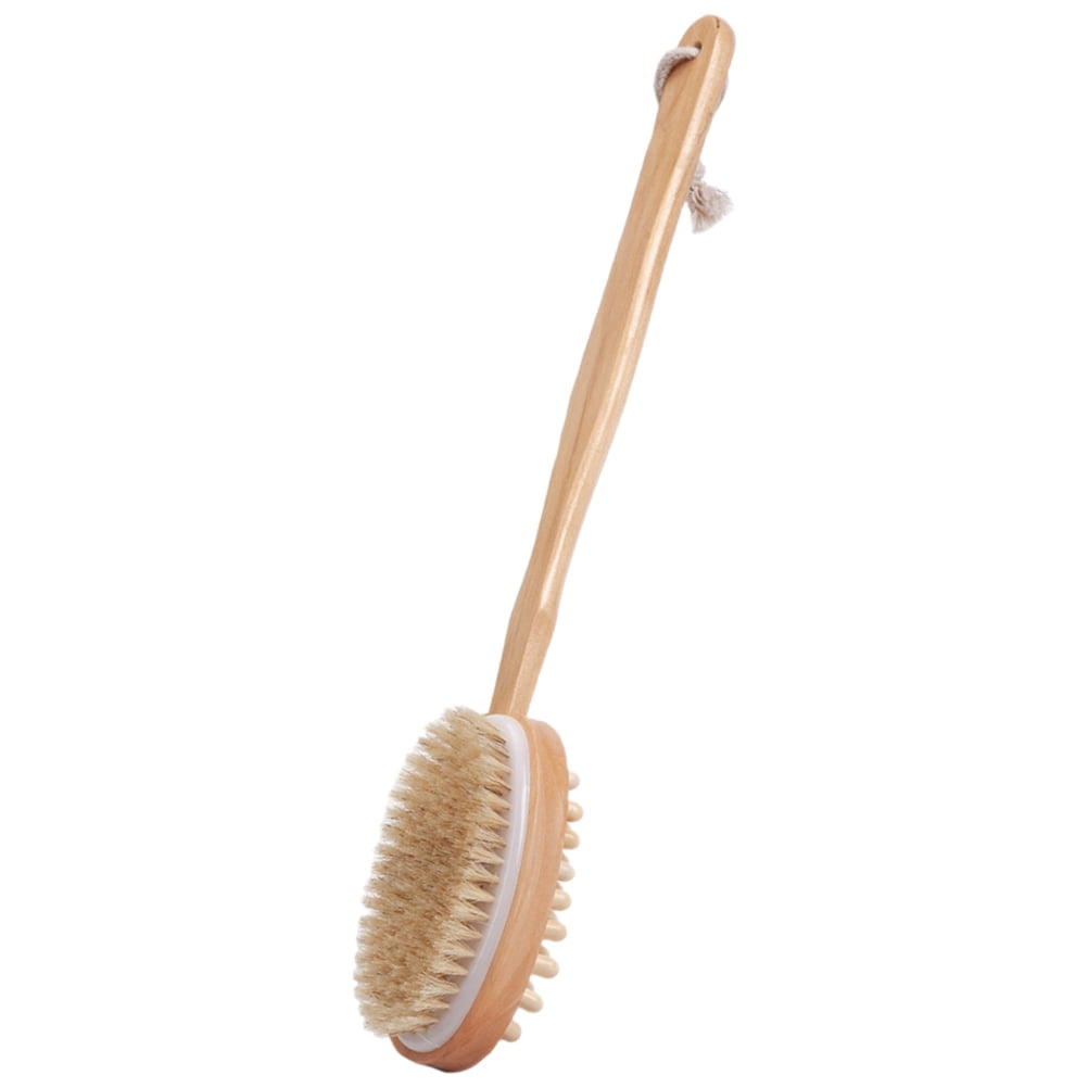 Cleaning Brush Dry Brushing Body Wash Back Massage Washer for Shower ...