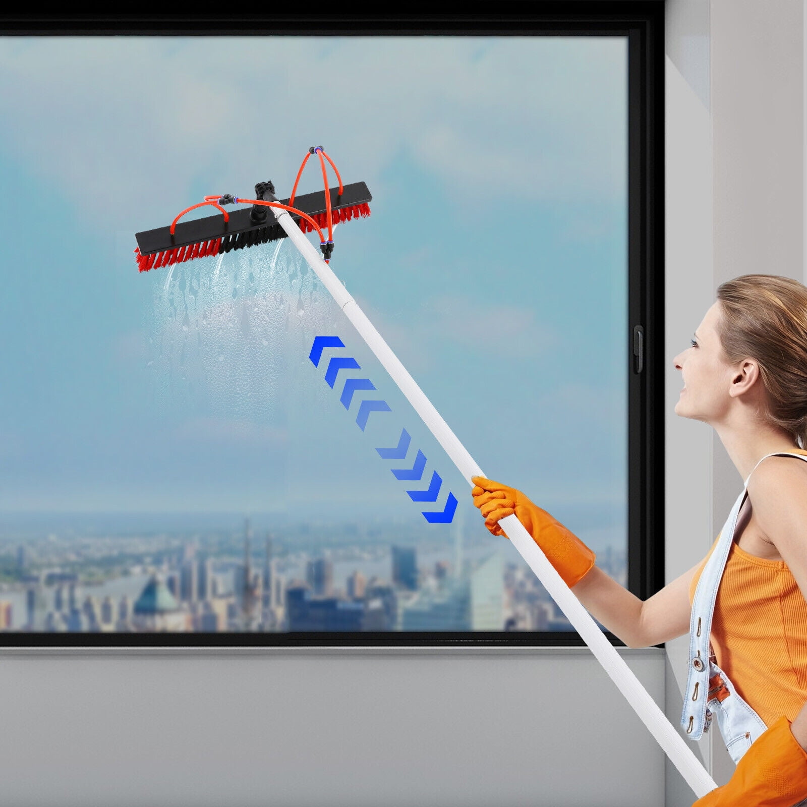 Cleaning Brush Kit for Solar Panel Window Cleaning Equipment Window ...