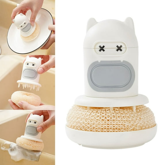 Cleaning Brush Nano Cleaning Sponge 3PCS Non Scratch Rough Scrubber ...