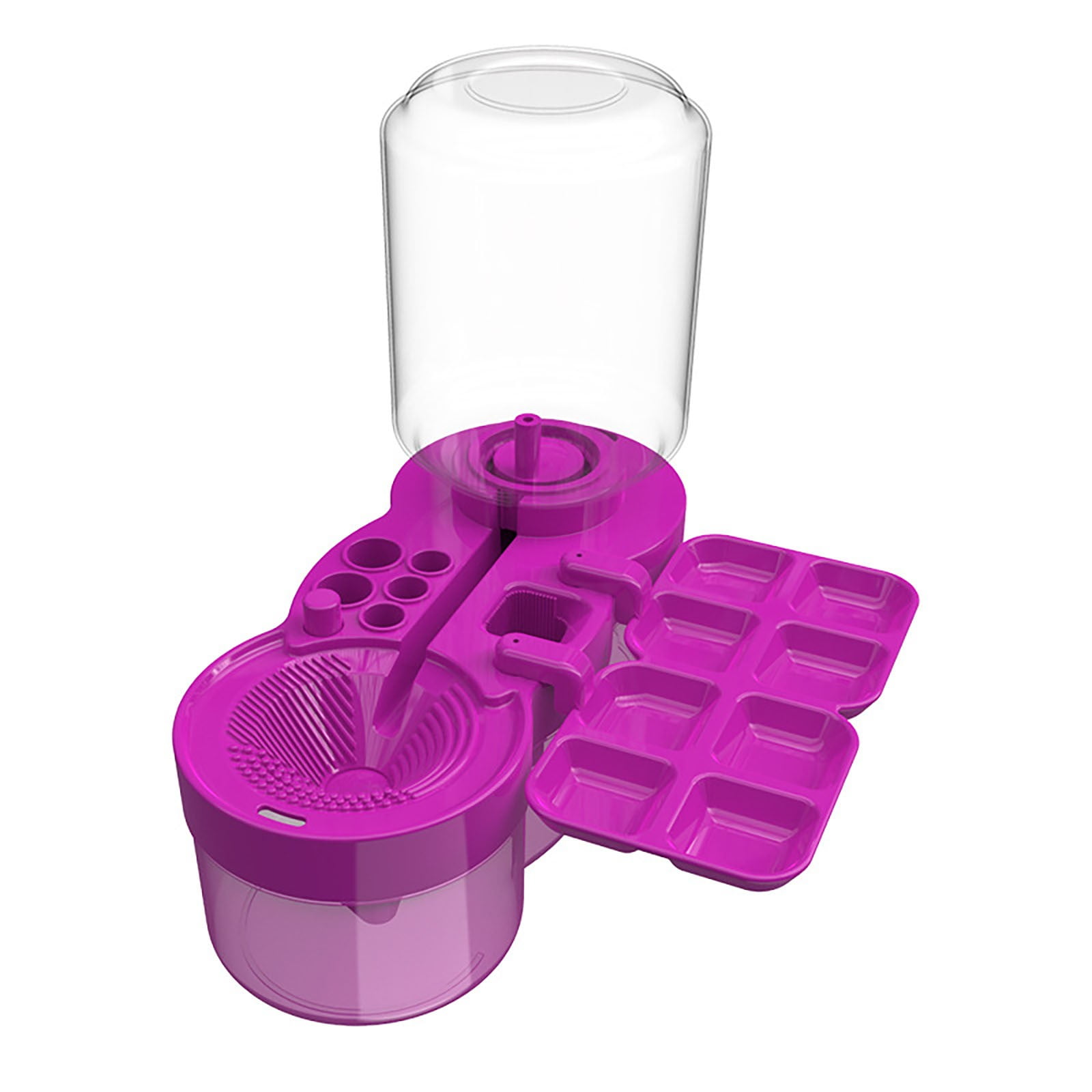 Cleaning Brush Paint Brush Cleaner With Brush Rinser Holder And ...