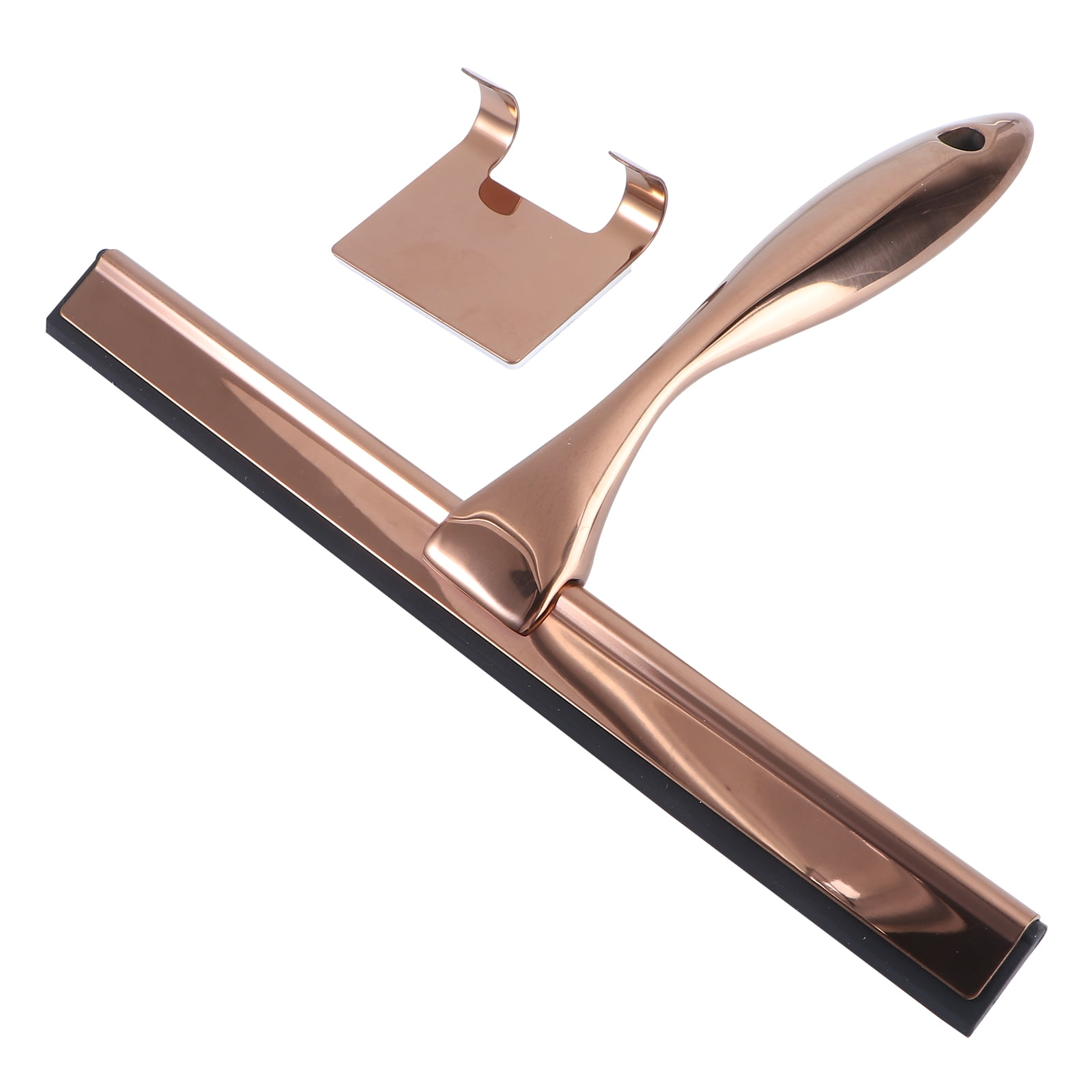 Cleaning Brush Stainless Steel Glass Wiper Bronze Silicone Home ...