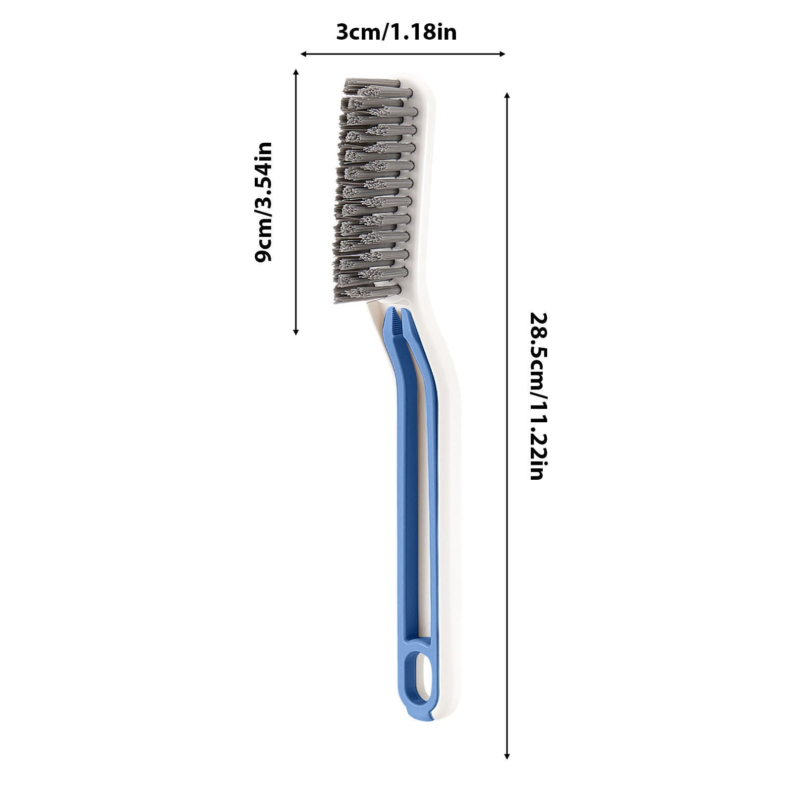 Cleaning Brush, Two-in-One Scrubber and Squeegee, Multi-Surface Scrub ...
