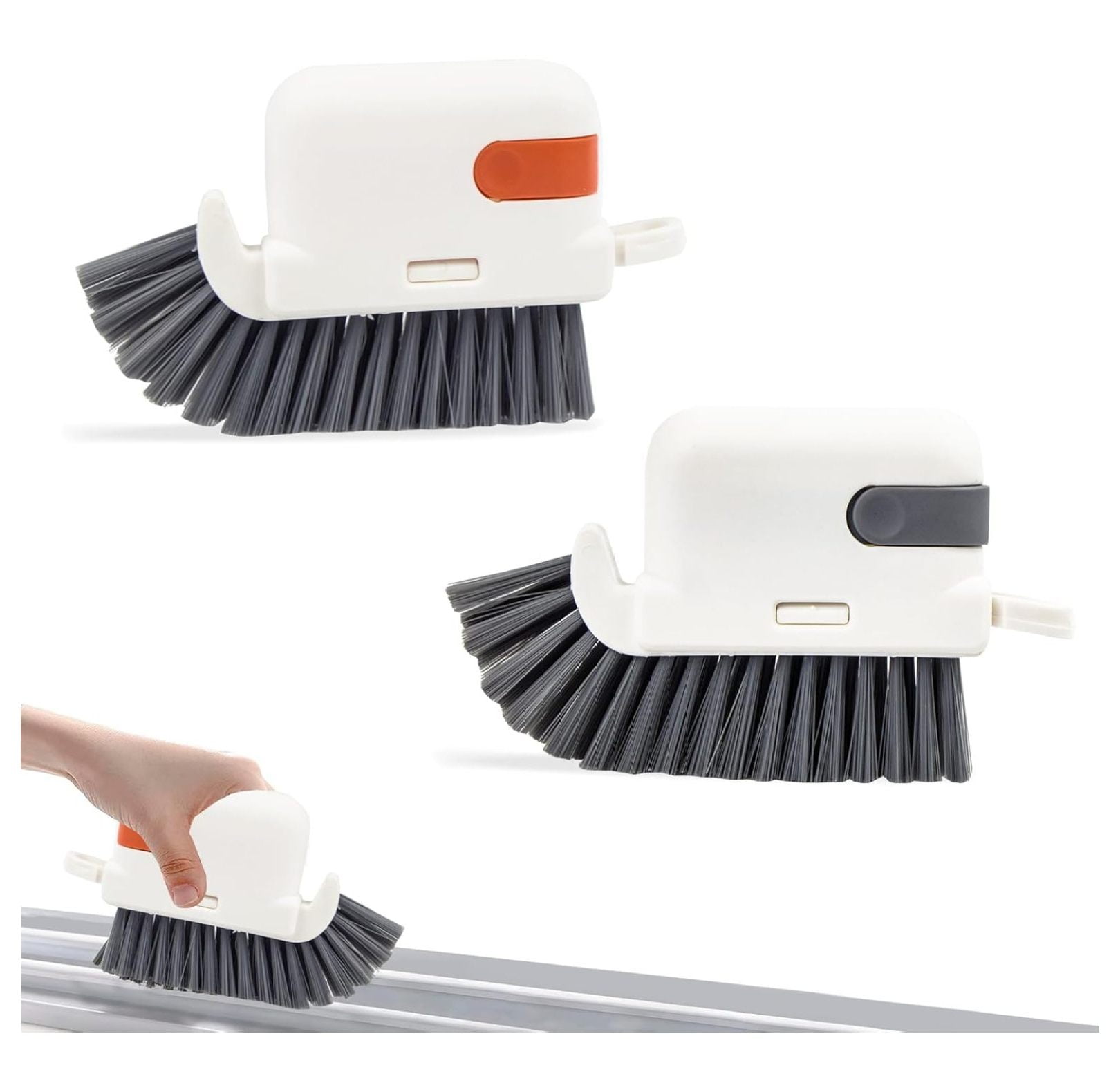 Cleaning Brush Window Brushes - 3 in 1 Multifunction Rail Quick ...