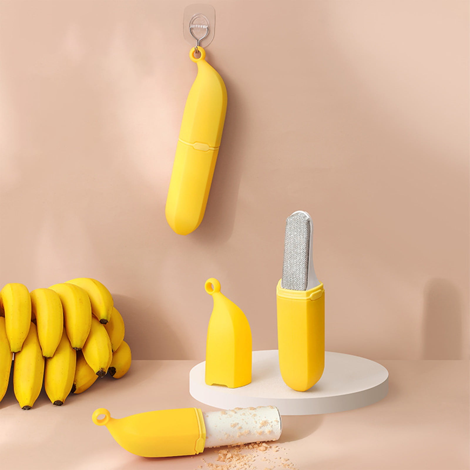 Cleaning Brushes with Handles Clearance Gmogad Banana Hair Sticker ...