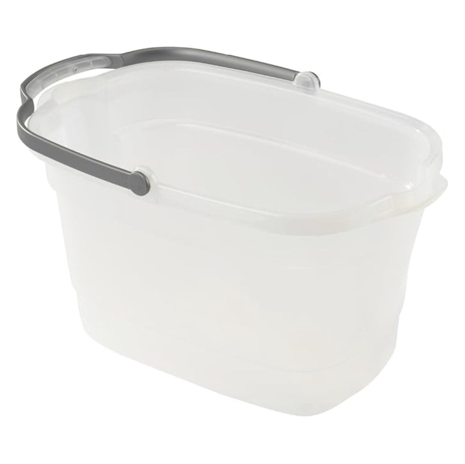 Cleaning Bucket Rectangular 4-Gallon with Handle & Pour Spouts ...