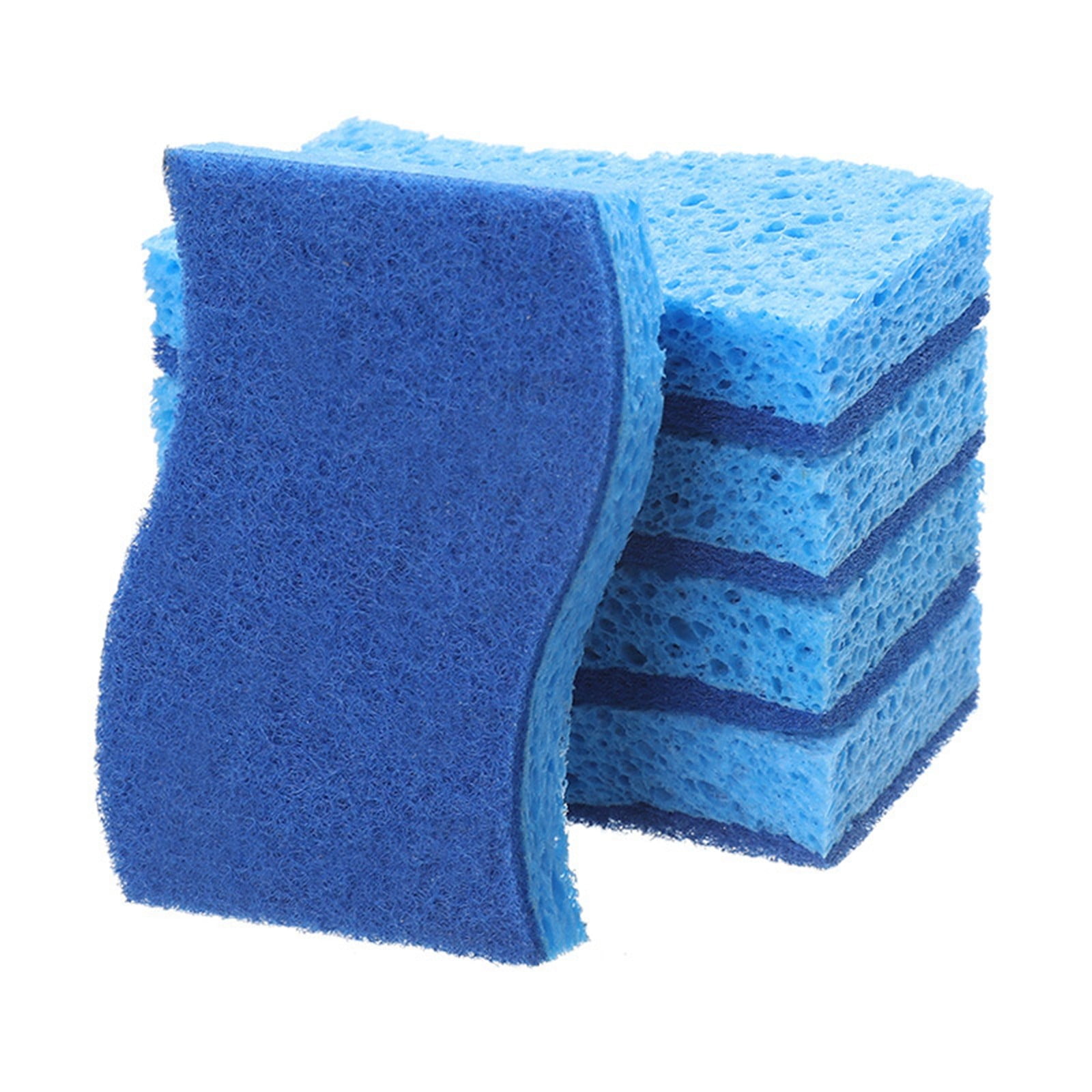 Cleaning Cloth Sponge Wood Pulp Cotton Three In One Cleaning Kitchen ...