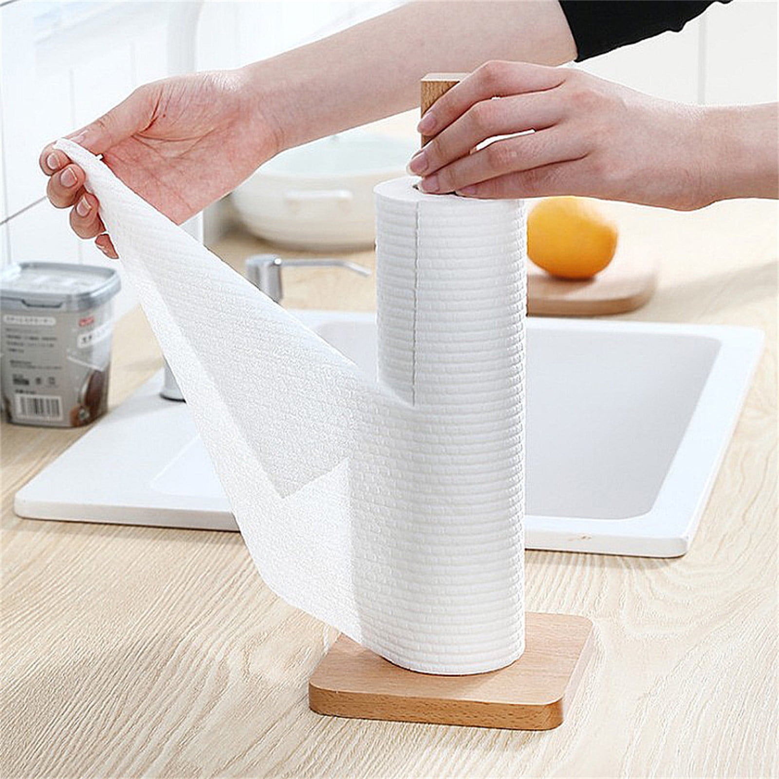 Cleaning Cloths Roll Wipe Sheet, Reusable Wash-Cloth Cleaning Rags ...