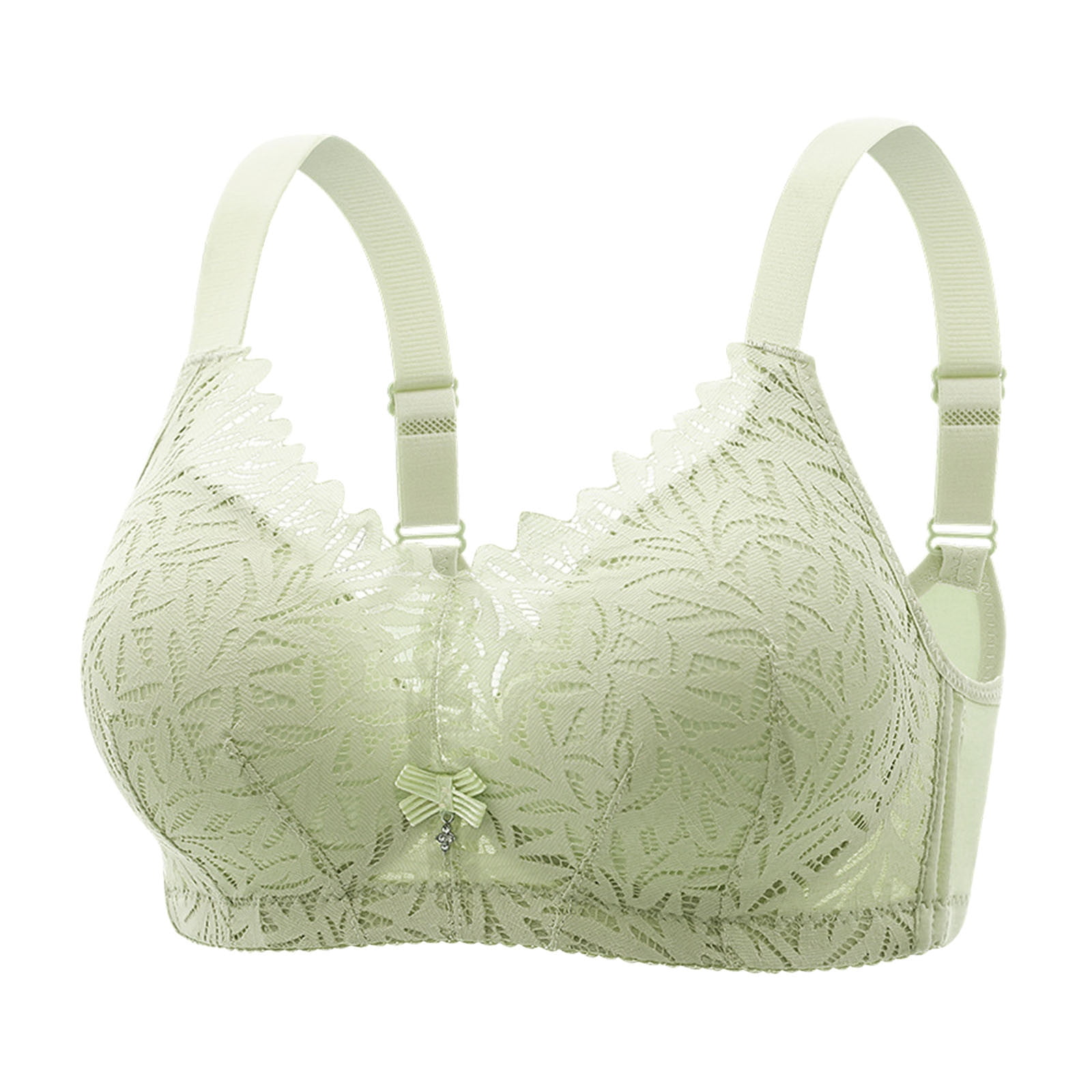 Cleaning Daisy Bras for Women Seamless Scalloped Bra Support Push-Up ...