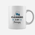 Cleaning Is My Therapy Housekeeping Humor Coffee Mug - Walmart.com