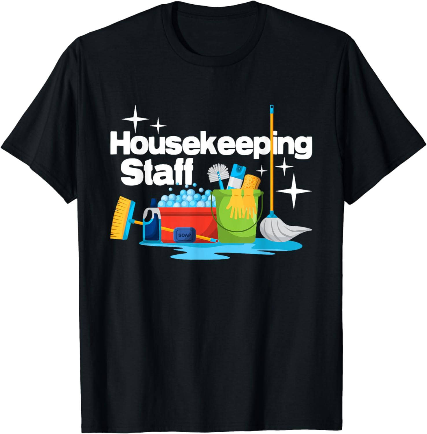 Cleaning - Janitor Hotel Household Housekeeping Housekeeper T-Shirt ...