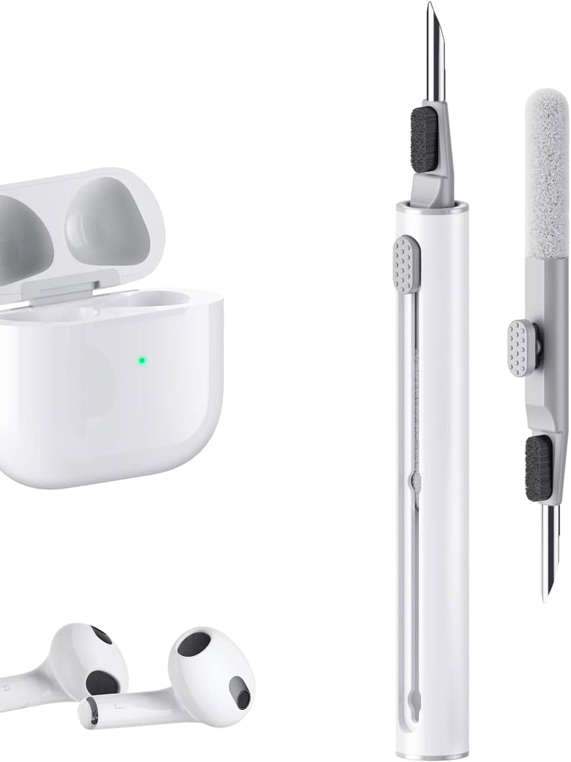 Cleaning Kit - 3-in-1 Earphone Cleaner Kit Compatible AirPod/AirPod Pro ...