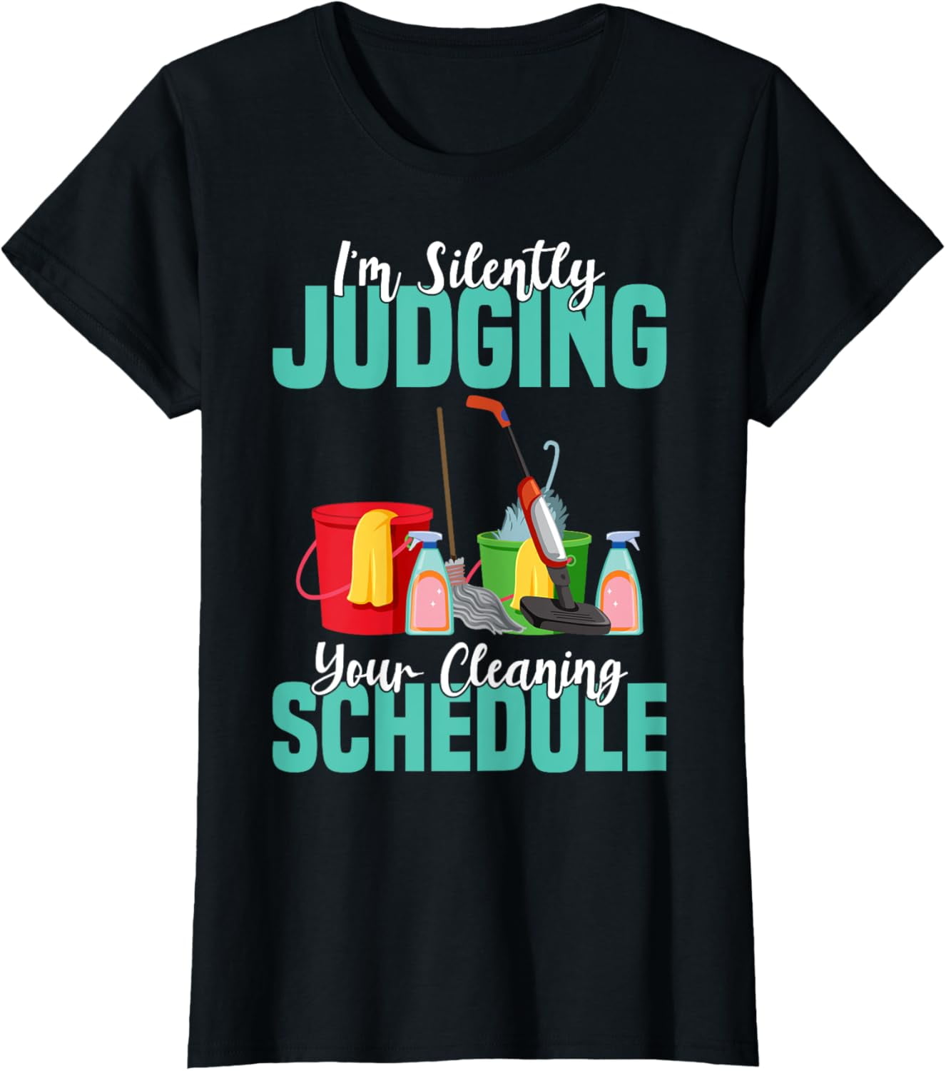Cleaning Lady Housekeeper Housekeeping T-Shirt - Walmart.com