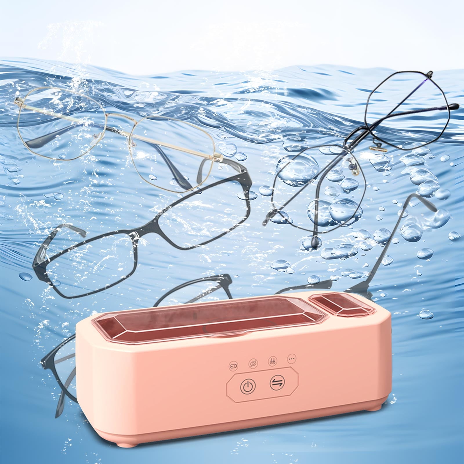 Cleaning Machine Useful Glasses Cleaning Machine Home Timer Jewelry ...