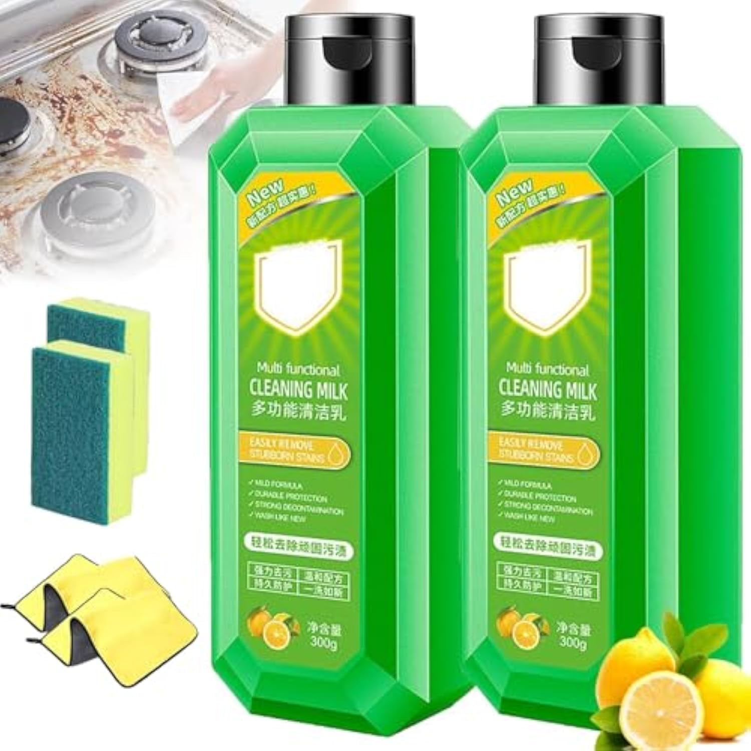 Cleaning Milk House Cleaner, Powerful Multifunctional Cleaner Liquid ...