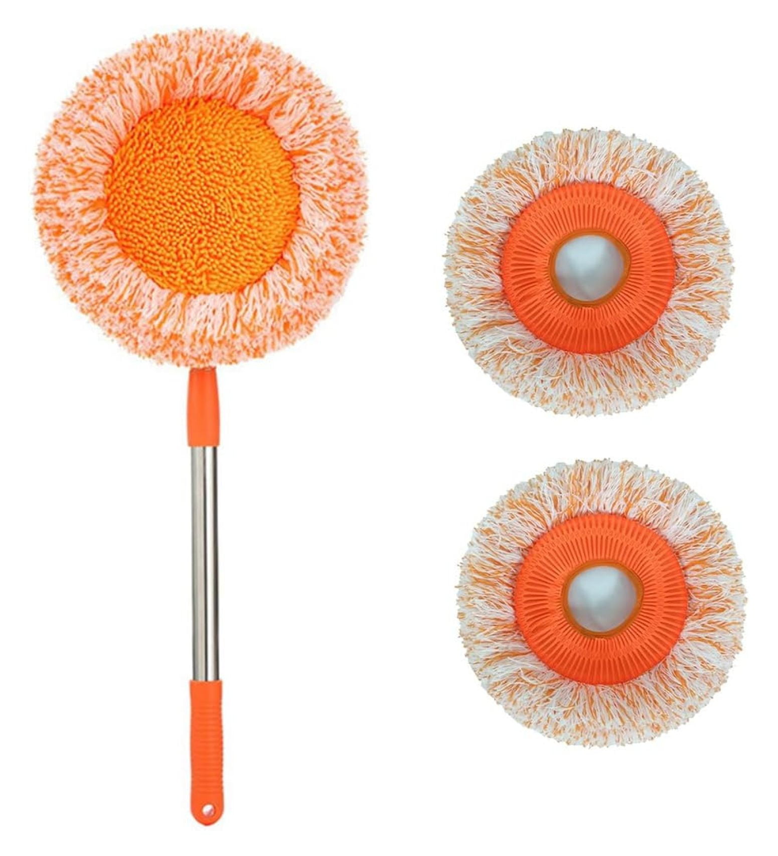 Cleaning Mop 360° Rotatable Adjustable Sunflower Mop Extendable Soft ...