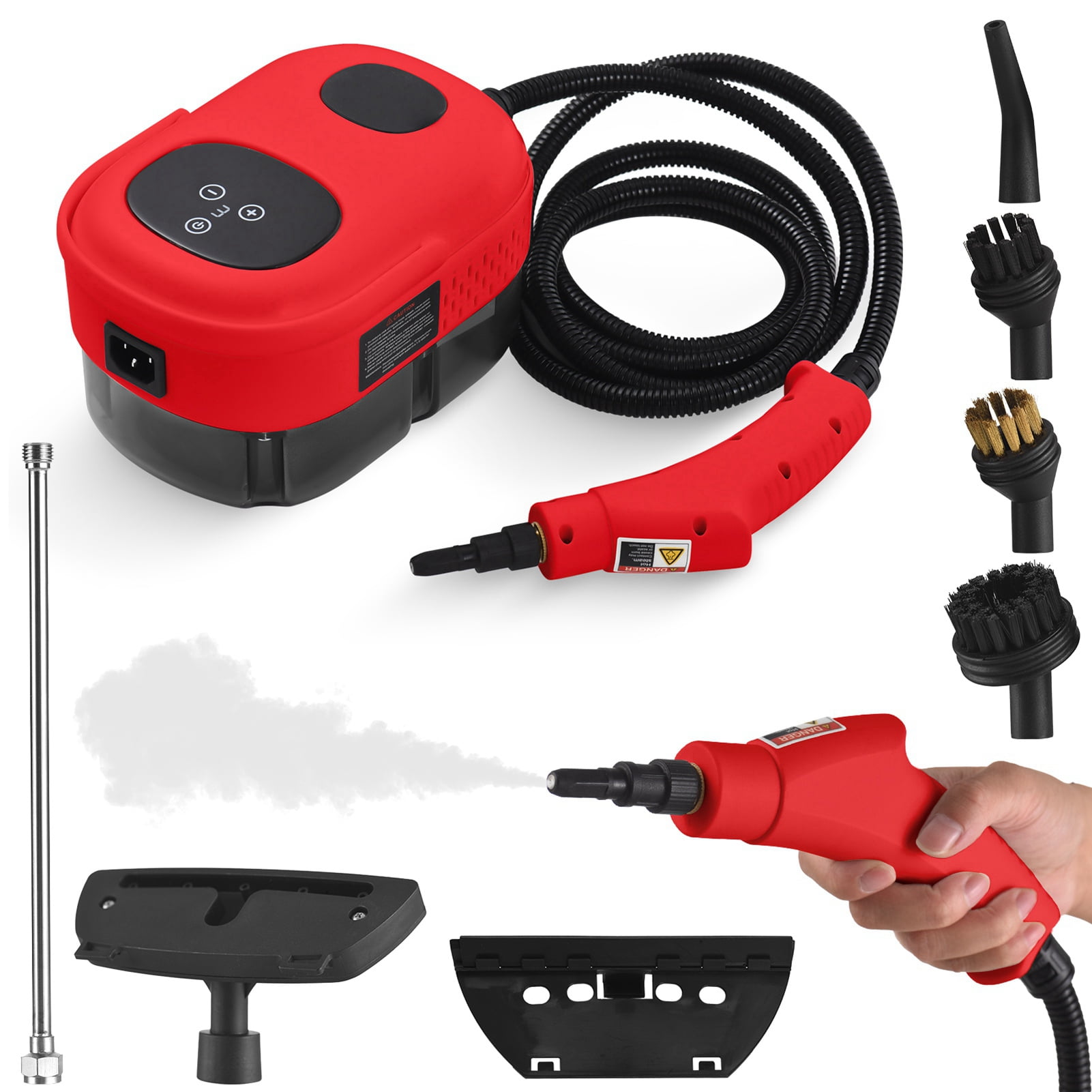 Cleaning Multi Functional Handheld Steam Cleaner 2500W Ergonomic Handle ...