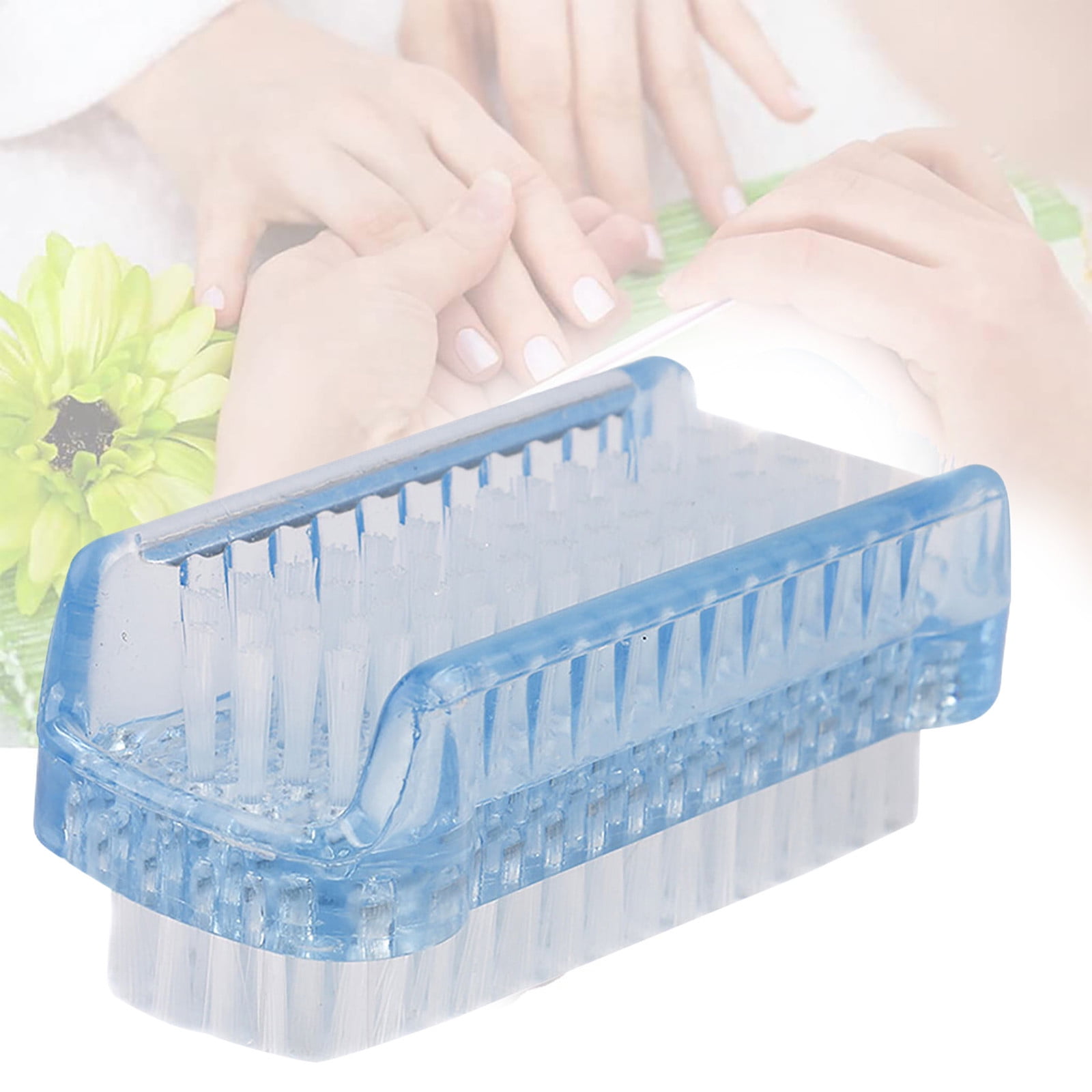Cleaning Nail Brush Fingernail Scrub Brush Two Hand Scrubbing Grill ...