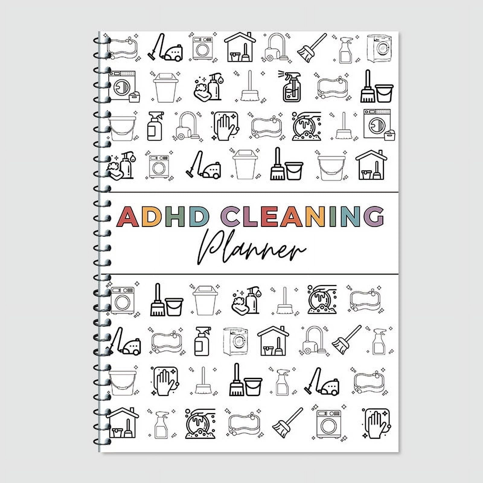 Cleaning Planner for Adults with ADHD - Household Cleaning Schedule ...