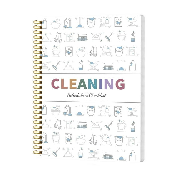 Cleaning Planner for Adults Women, Cleaning Schedule and Checklist ...