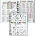 Cleaning Planner, Cleaning Schedule and Checklist Organizer, Daily ...