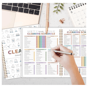 Cleaning Planner & Schedule Checklist Organizer – Daily, Weekly ...