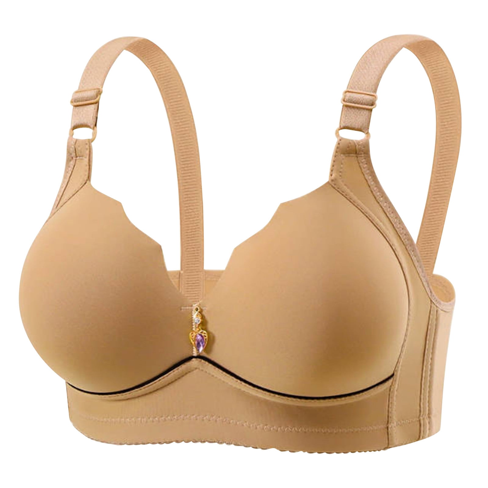 Cleaning Plus Size Scalloped Bra for Women No Underwire Full Coverage ...